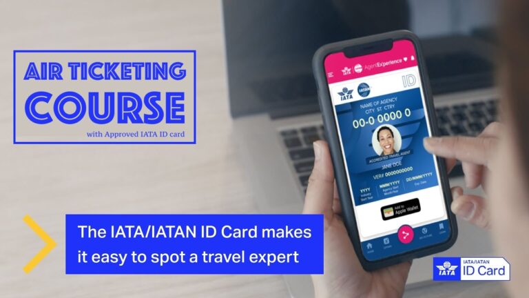 Air Ticket Course with IATA Approved I'd Card